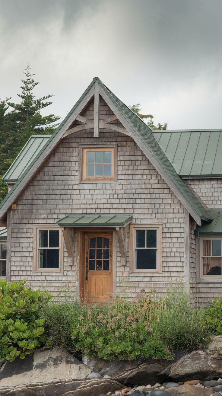 26 Beautiful Coastal Cottage House Exterior Ideas