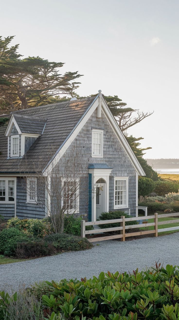 26 Beautiful Coastal Cottage House Exterior Ideas