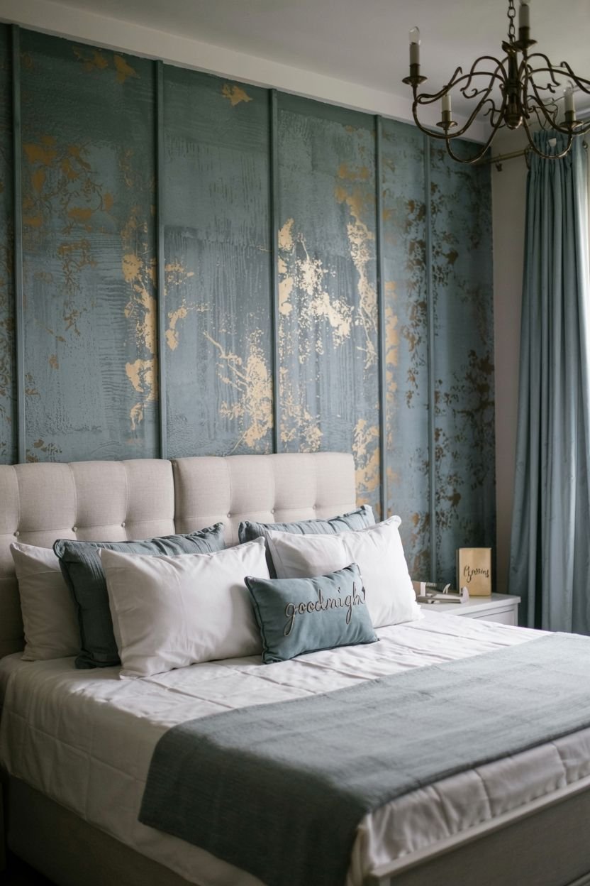 30 Charming Bedroom Accent Wall Ideas for Delightful Decor
