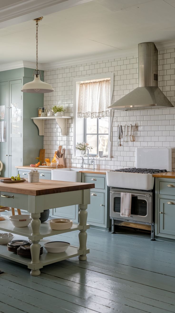 24 Cozy Farmhouse Kitchen Designs for a Comfortable Home