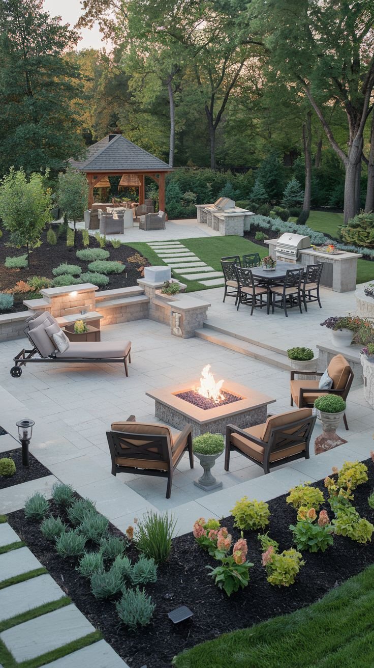 26 Cozy Luxury Backyard Patio Designs for Stylish Outdoor Living