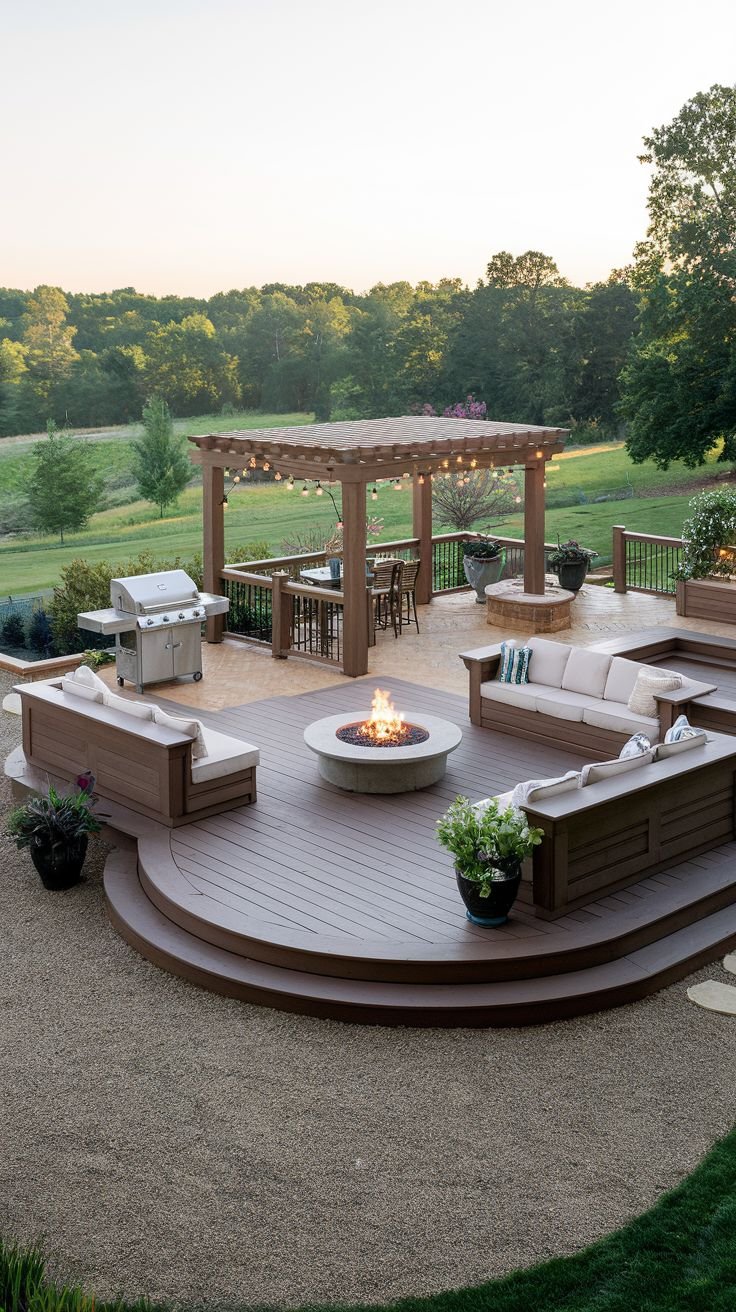 26 Cozy Luxury Backyard Patio Designs for Stylish Outdoor Living