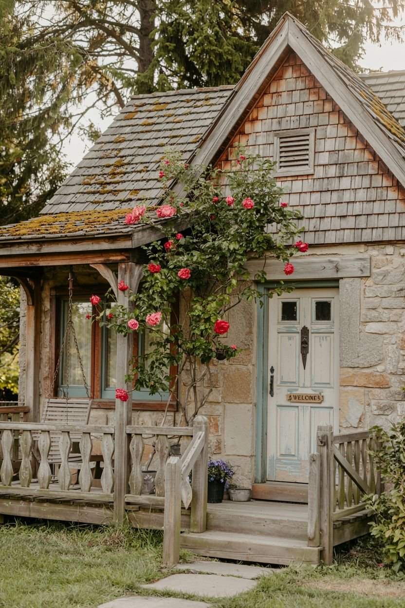 29 Cozy Rustic House Exterior Designs