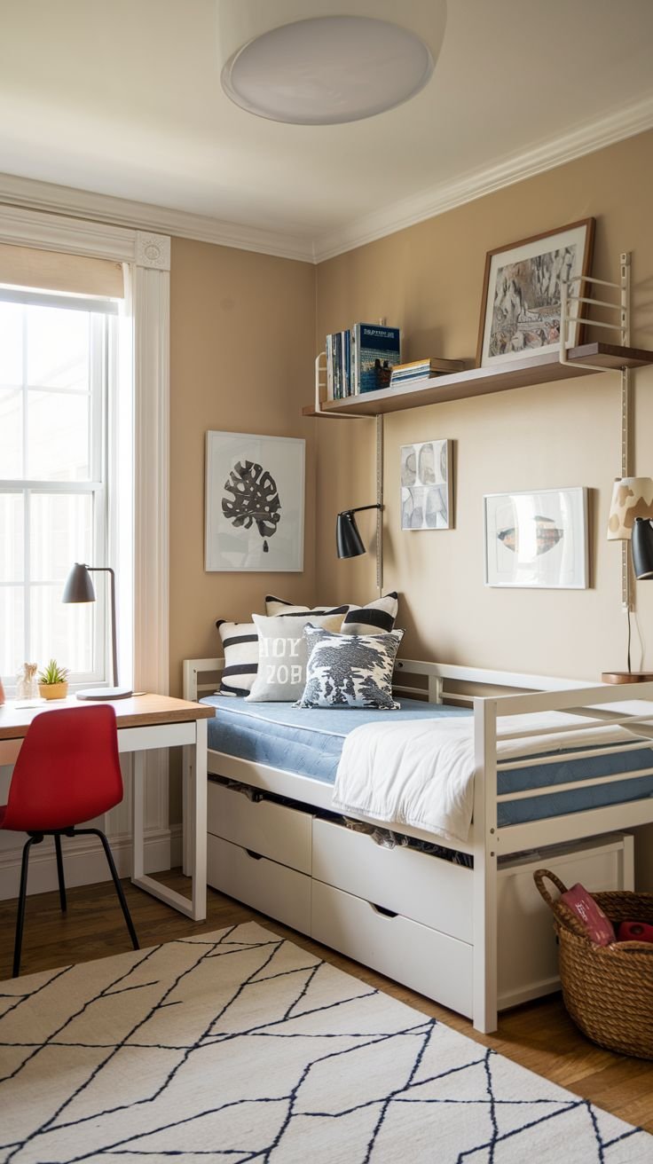 24 Cozy Small Dorm Room Designs: Achieve a Comfortable Aesthetic