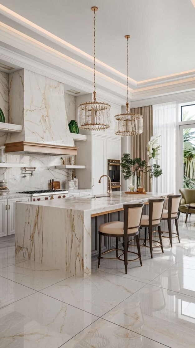 28 Majestic Mansion Kitchen Ideas to Bring Elegance to Life