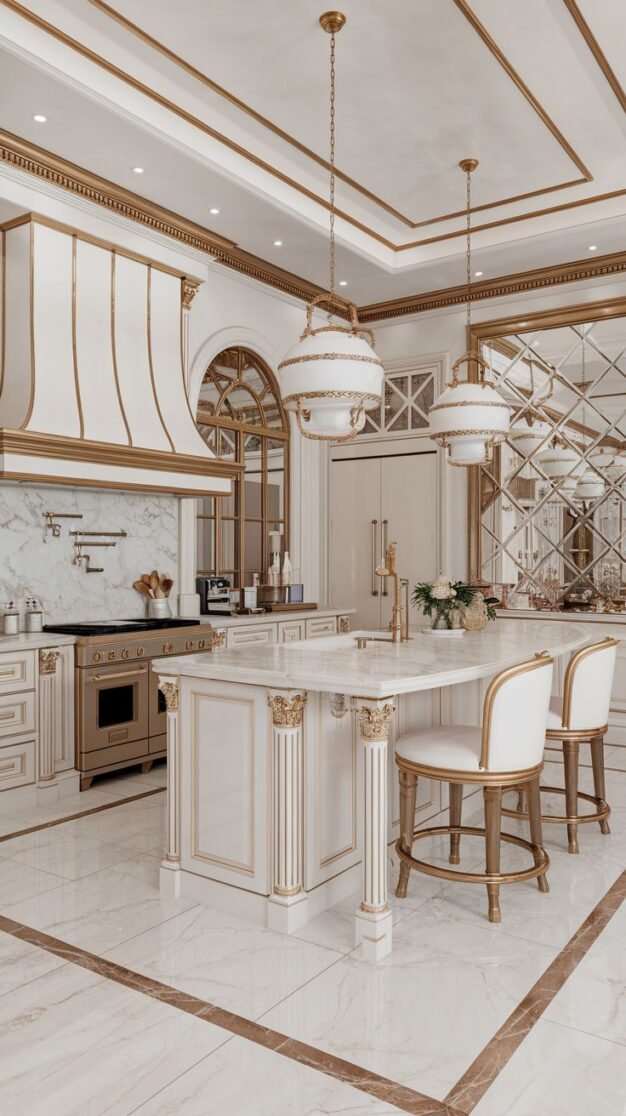 28 Majestic Mansion Kitchen Ideas to Bring Elegance to Life