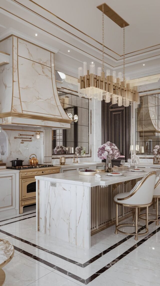 28 Majestic Mansion Kitchen Ideas to Bring Elegance to Life