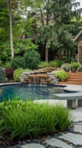 28 Modern Backyard Pool Landscaping Ideas for a Stylish Outdoor Sanctuary