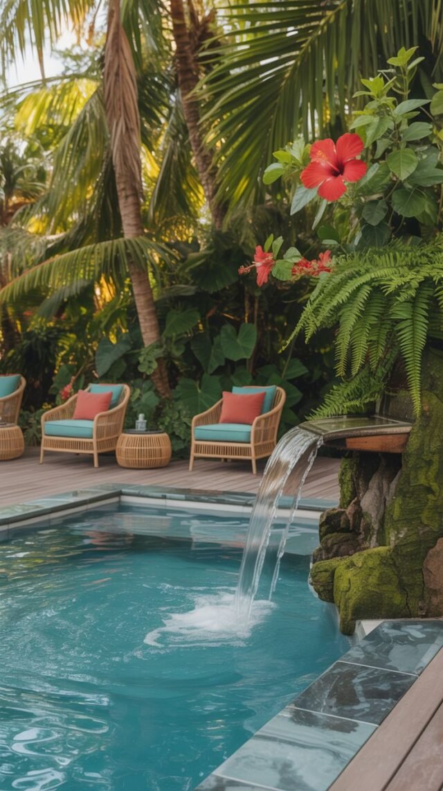 28 Modern Backyard Pool Landscaping Ideas for a Stylish Outdoor Sanctuary
