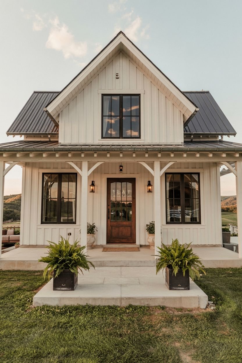 32 Modern Farmhouse Exterior Homes to Admire and Emulate