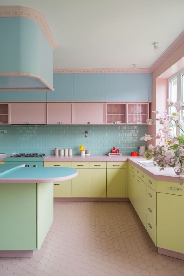 25 Charming Pastel Kitchen Decor Ideas for a Delightful Space