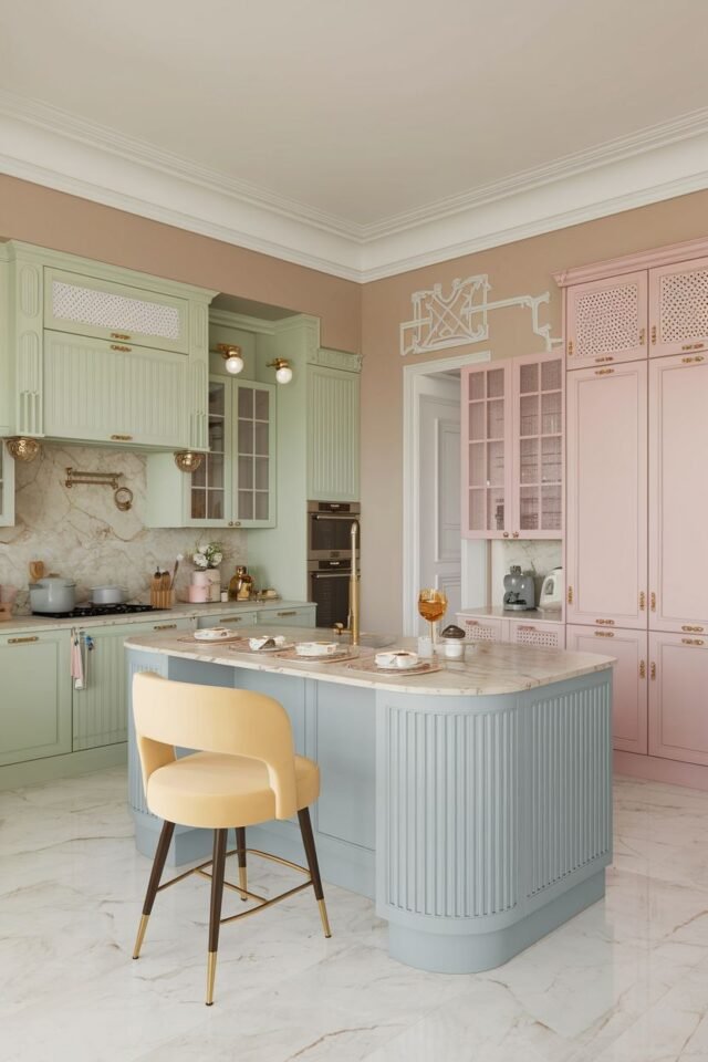 25 Charming Pastel Kitchen Decor Ideas for a Delightful Space