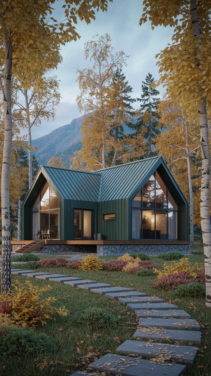 26 Stunning Dark Exterior House Color Ideas for a Modern Home ...