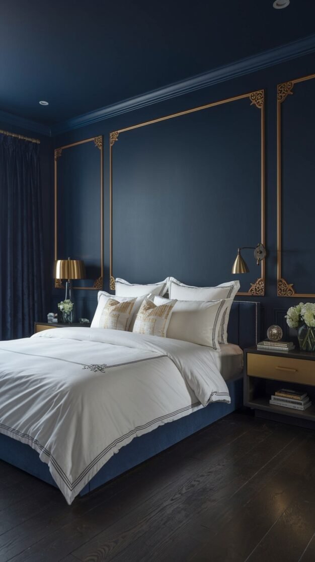 29 Beautiful Navy Bedroom Ideas for Stunning Interiors