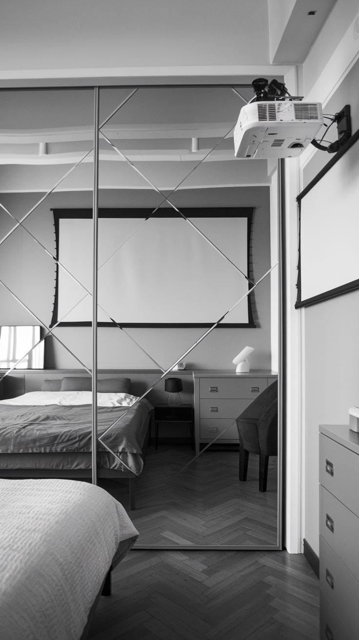 22 Unique Bedroom Projector Mounting Ideas