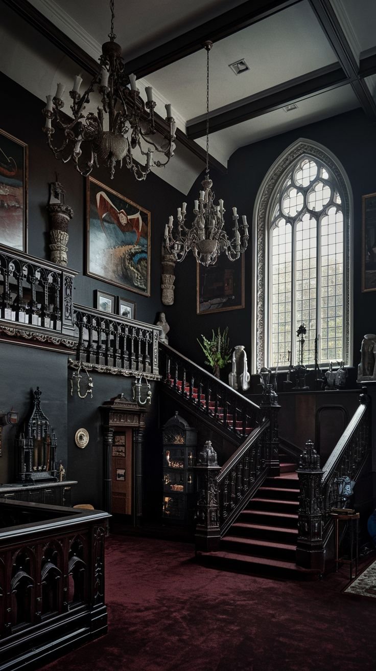 29 Dramatic Gothic Home Decor Ideas for a Bold Interior