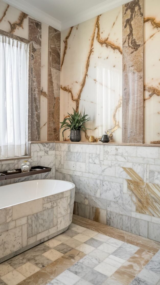 37 Elegant Bathroom Tile Ideas for Timeless Appeal