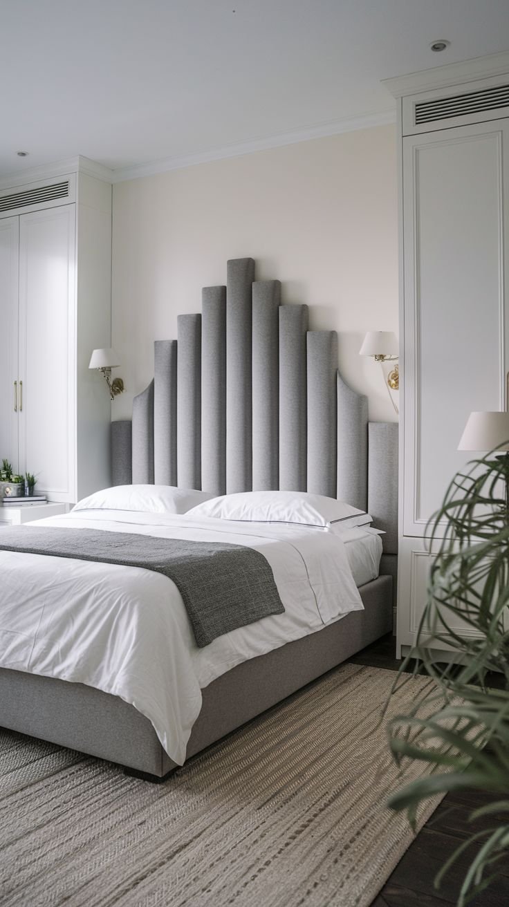 39 Elegant Grey Headboard Bedroom Ideas for a Sophisticated Look
