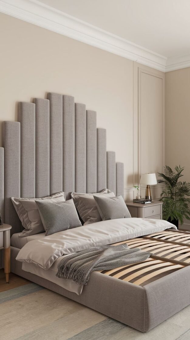 39 Elegant Grey Headboard Bedroom Ideas for a Sophisticated Look