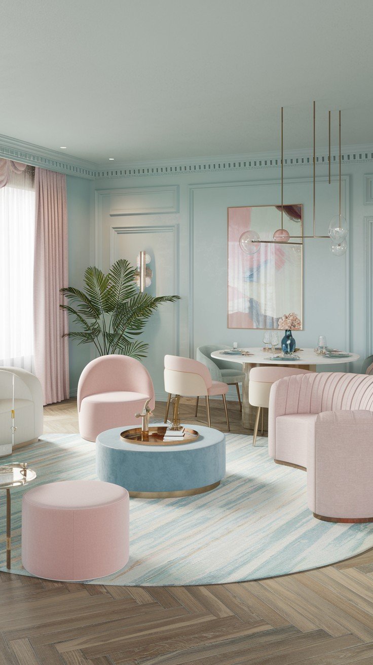 25 Luxury Pastel Interior Design Ideas for a Refined Home