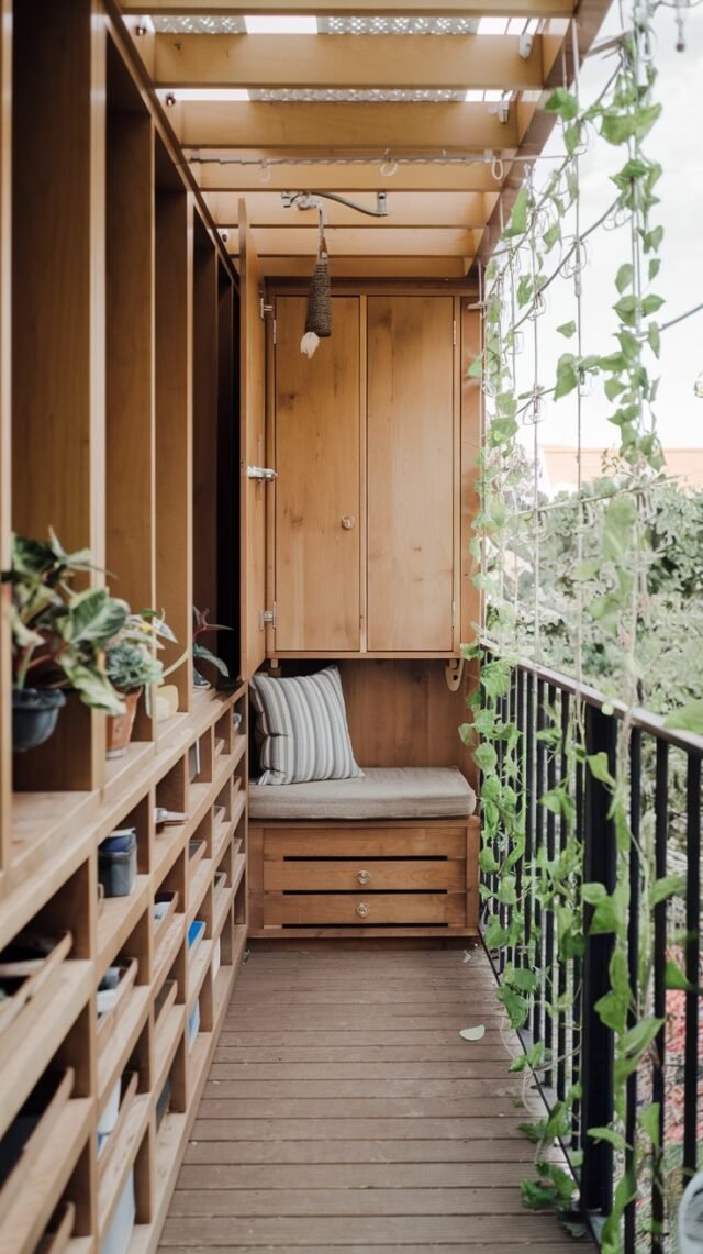 25 Narrow Closed Balcony Ideas for Chic Outdoor Living