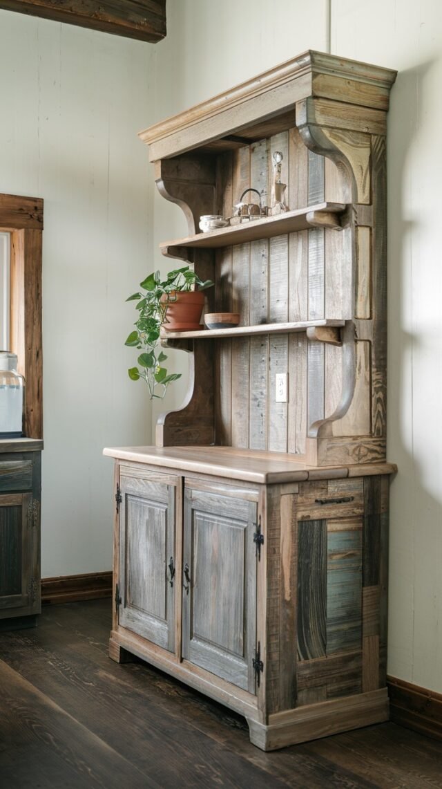 28 Stylish Rustic Kitchen Cabinet Designs