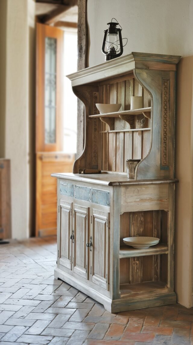 28 Stylish Rustic Kitchen Cabinet Designs