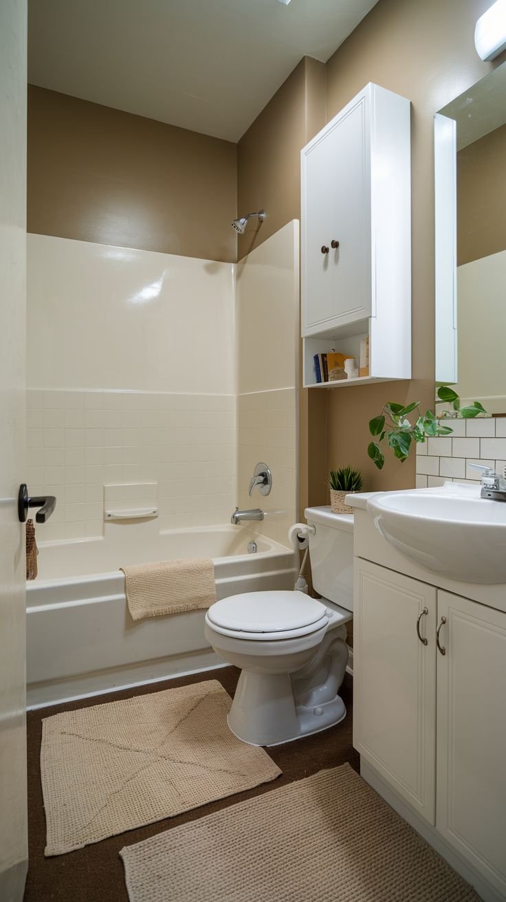 38 Small Full Bathroom Ideas for a Sleek Space