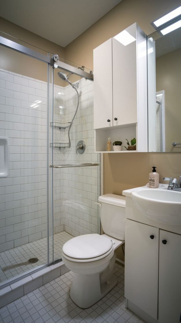 38 Small Full Bathroom Ideas for a Sleek Space