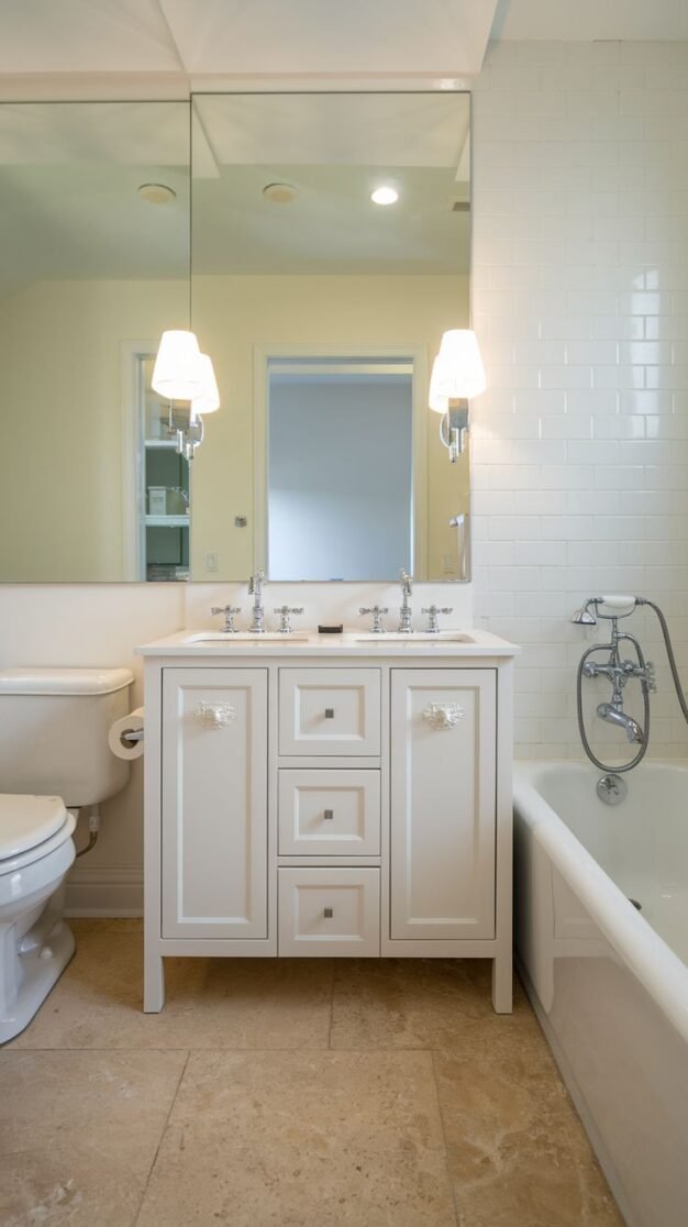 38 Small Full Bathroom Ideas for a Sleek Space