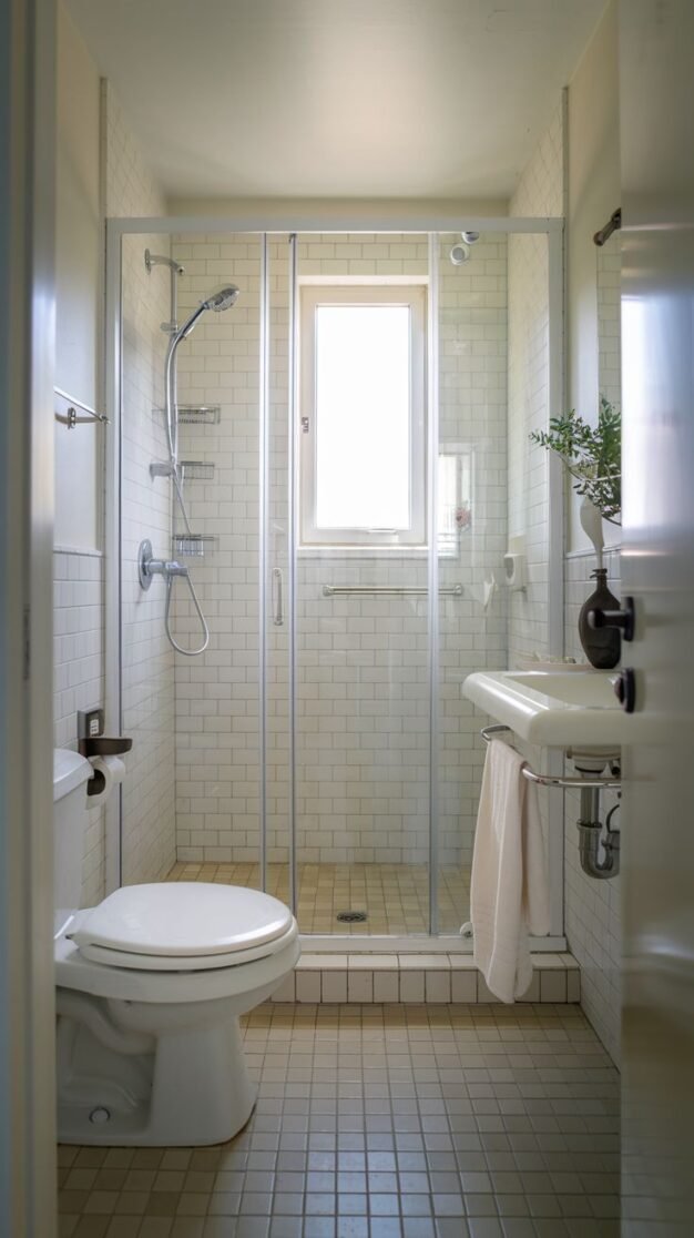 38 Small Full Bathroom Ideas for a Sleek Space