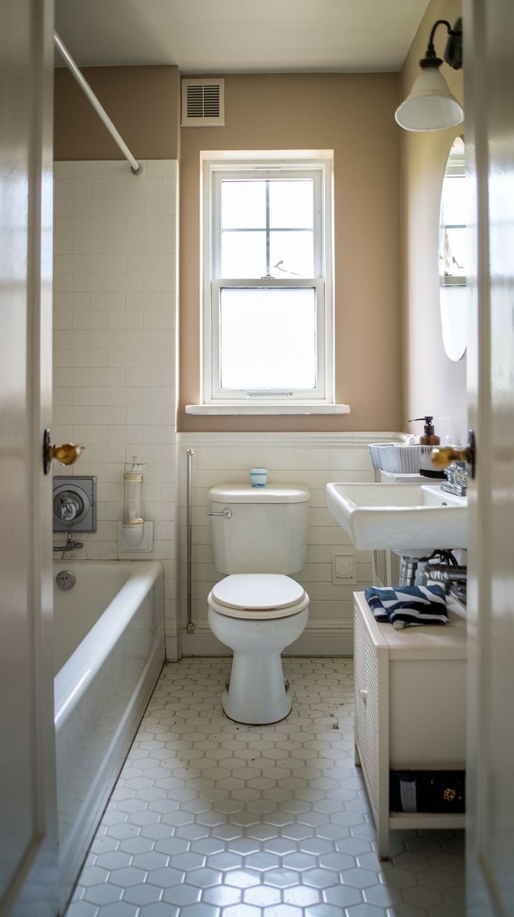 38 Small Full Bathroom Ideas for a Sleek Space
