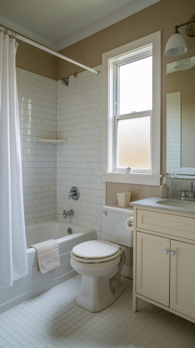 38 Small Full Bathroom Ideas for a Sleek Space