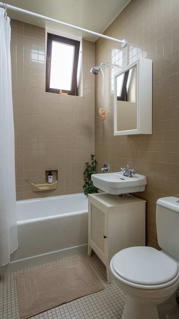 38 Small Full Bathroom Ideas for a Sleek Space