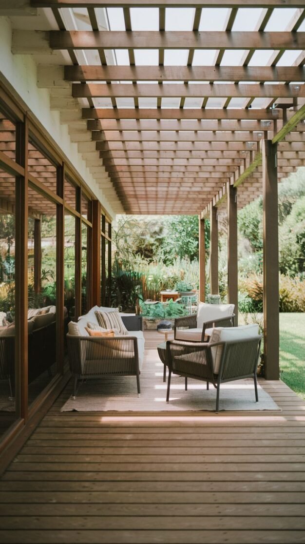 42 Cozy Covered Patio Ideas Attached to a House